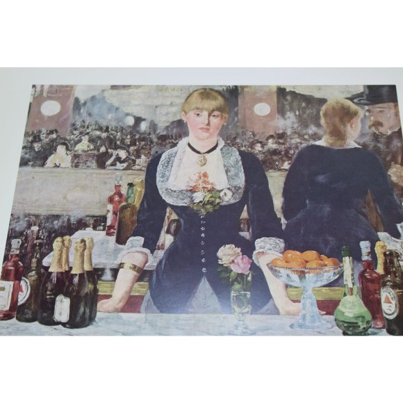 Edouard Manet | Art | Manet Print Bar At The Folies Bergere Edouard ...